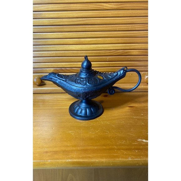 Unbranded | Accents | Cast Iron Aladdin Magic Lamp Genie Lamp | Poshmark